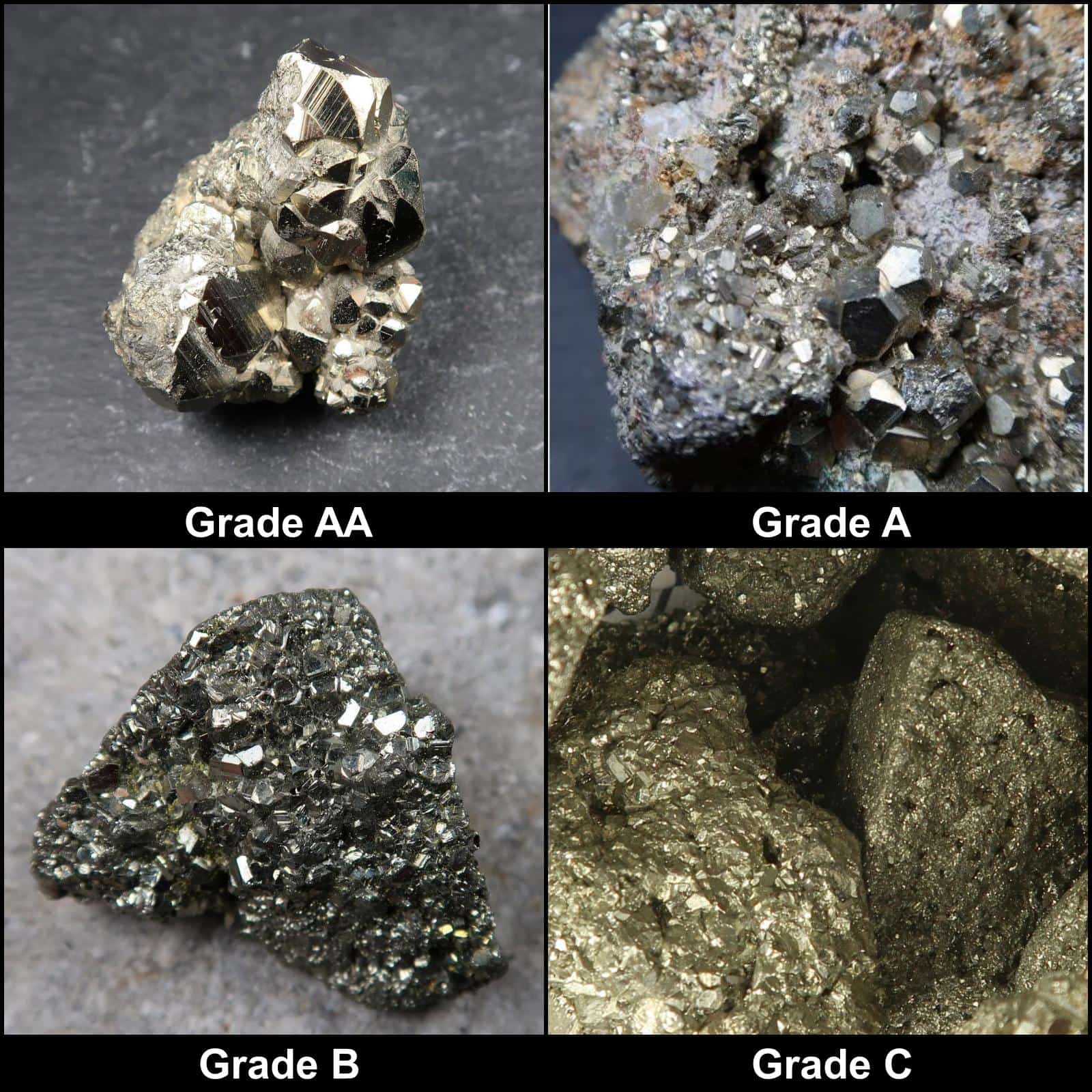 Pyrite Clusters - Albion Fire and Ice