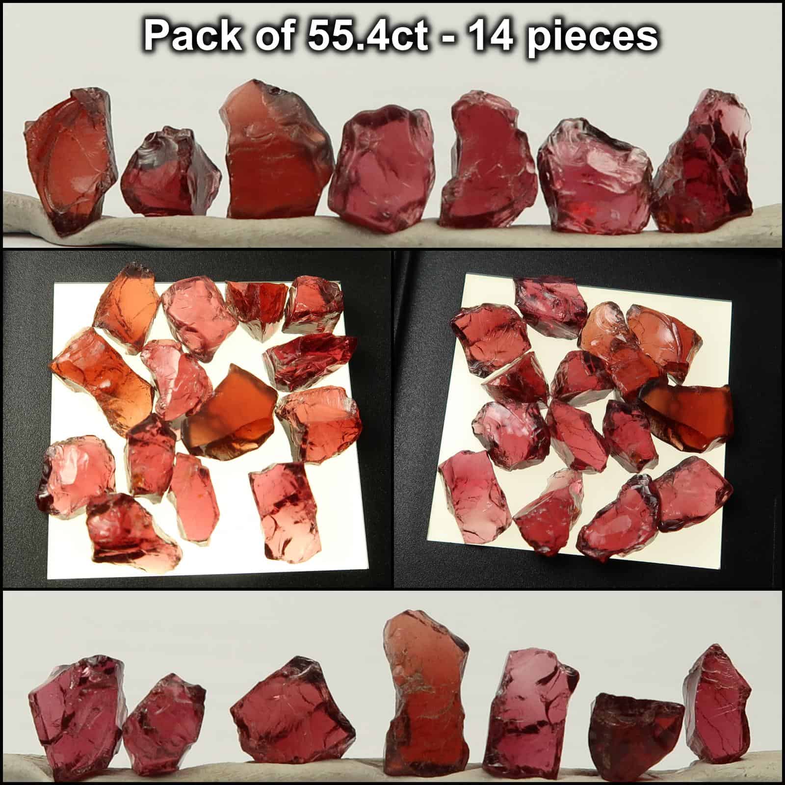 Rough Garnet - High Grade Garnet for Lapidary - UK Lapidary Supply