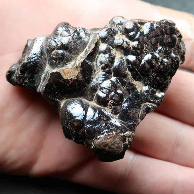 Polished Botryoidal Goethite - Buy polished Hematite Online - UK Gems