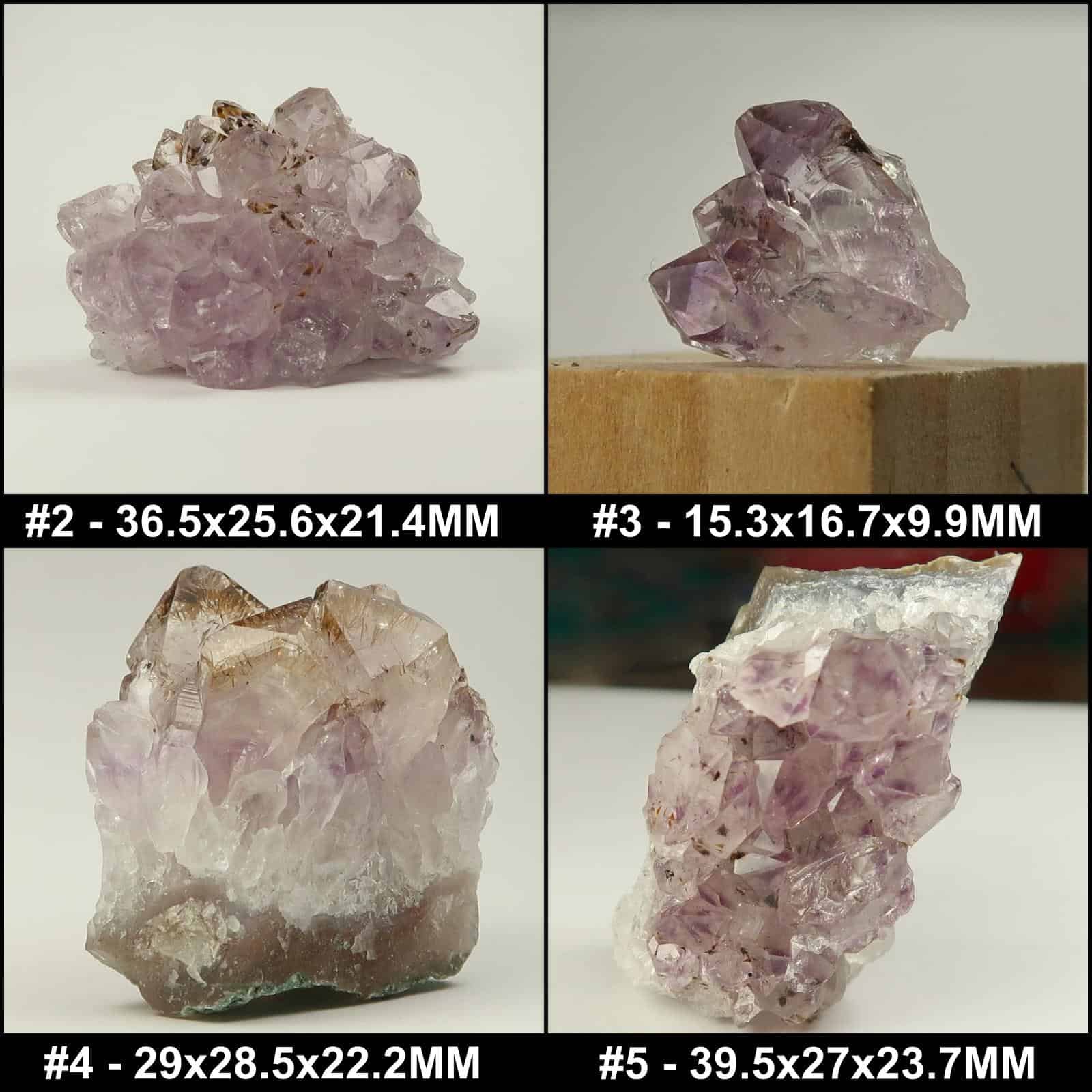 Amethyst Druzy with Goethite Inclusions - Buy Amethyst Specimens UK