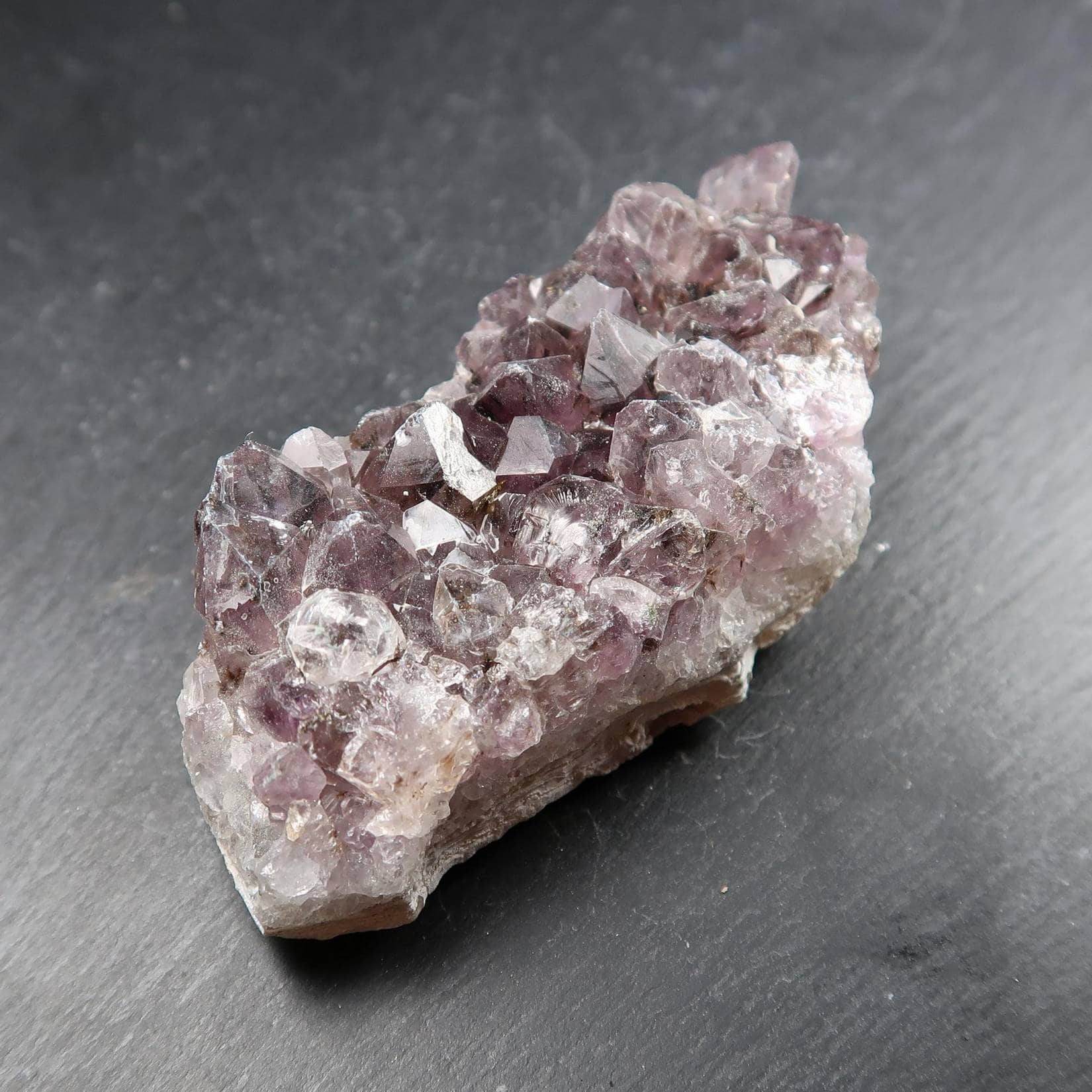 Amethyst Druzy with Goethite Inclusions - Buy Amethyst Specimens UK