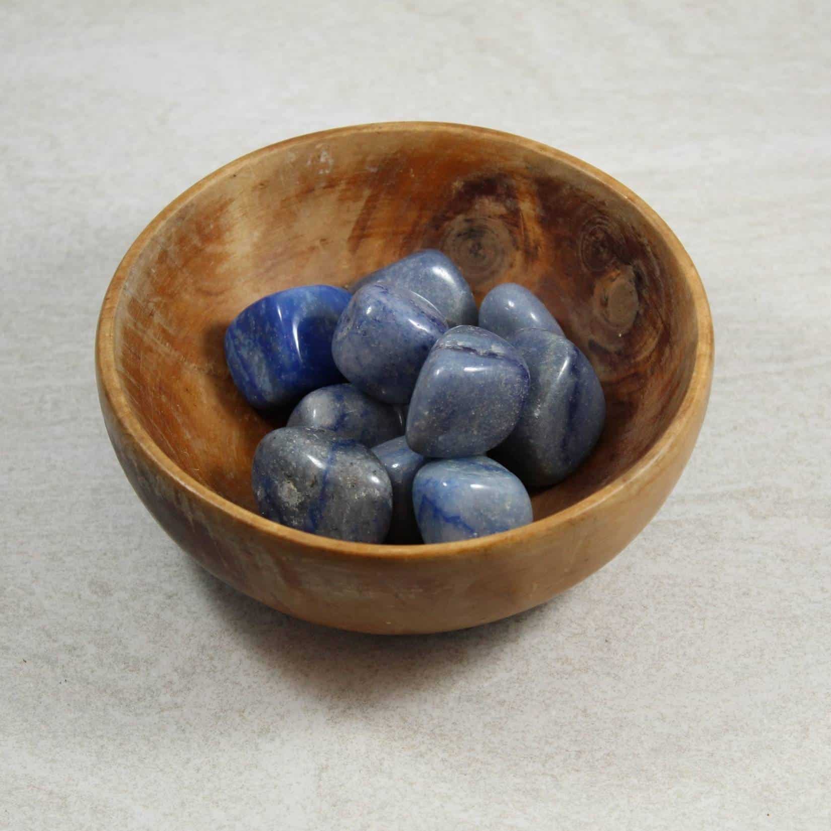 Dumortierite Tumblestones - Buy tumbled Dumortierite pieces - UK Gems