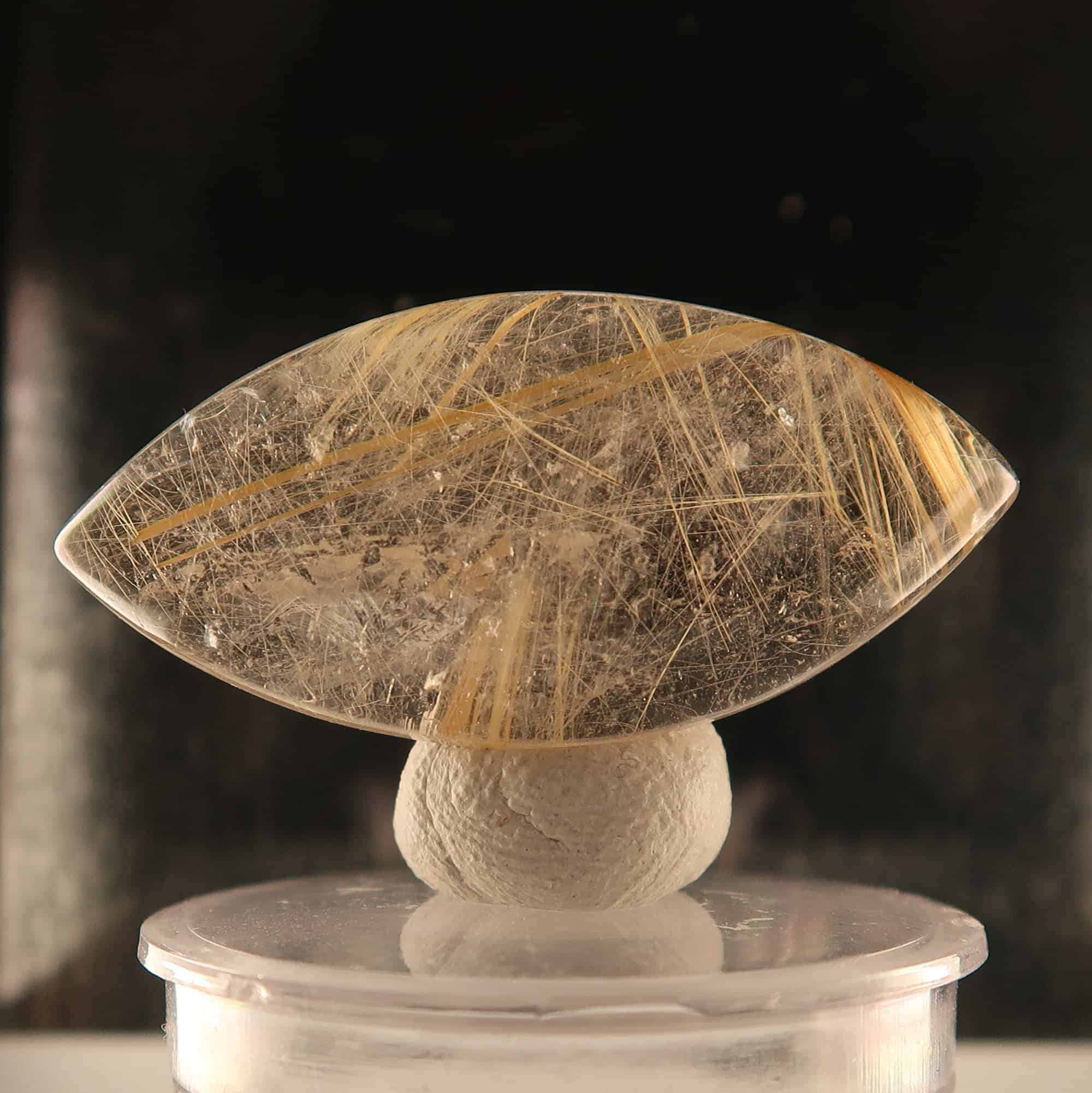 Rutilated Quartz Cabochons - Buy Rutilated Quartz Cabs online UK