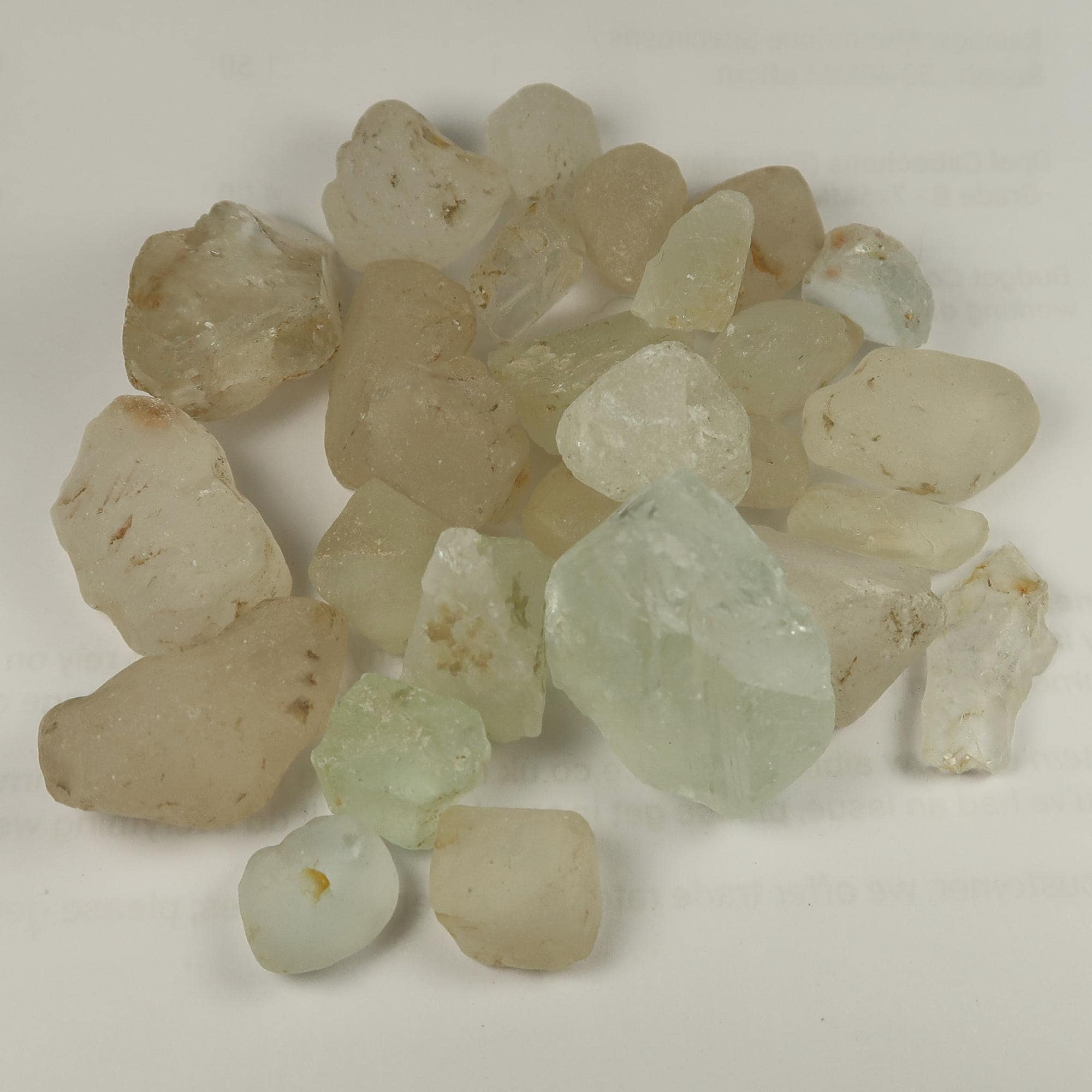 Clear Topaz Specimens - Buy rough clear Topaz online - UK rock shop
