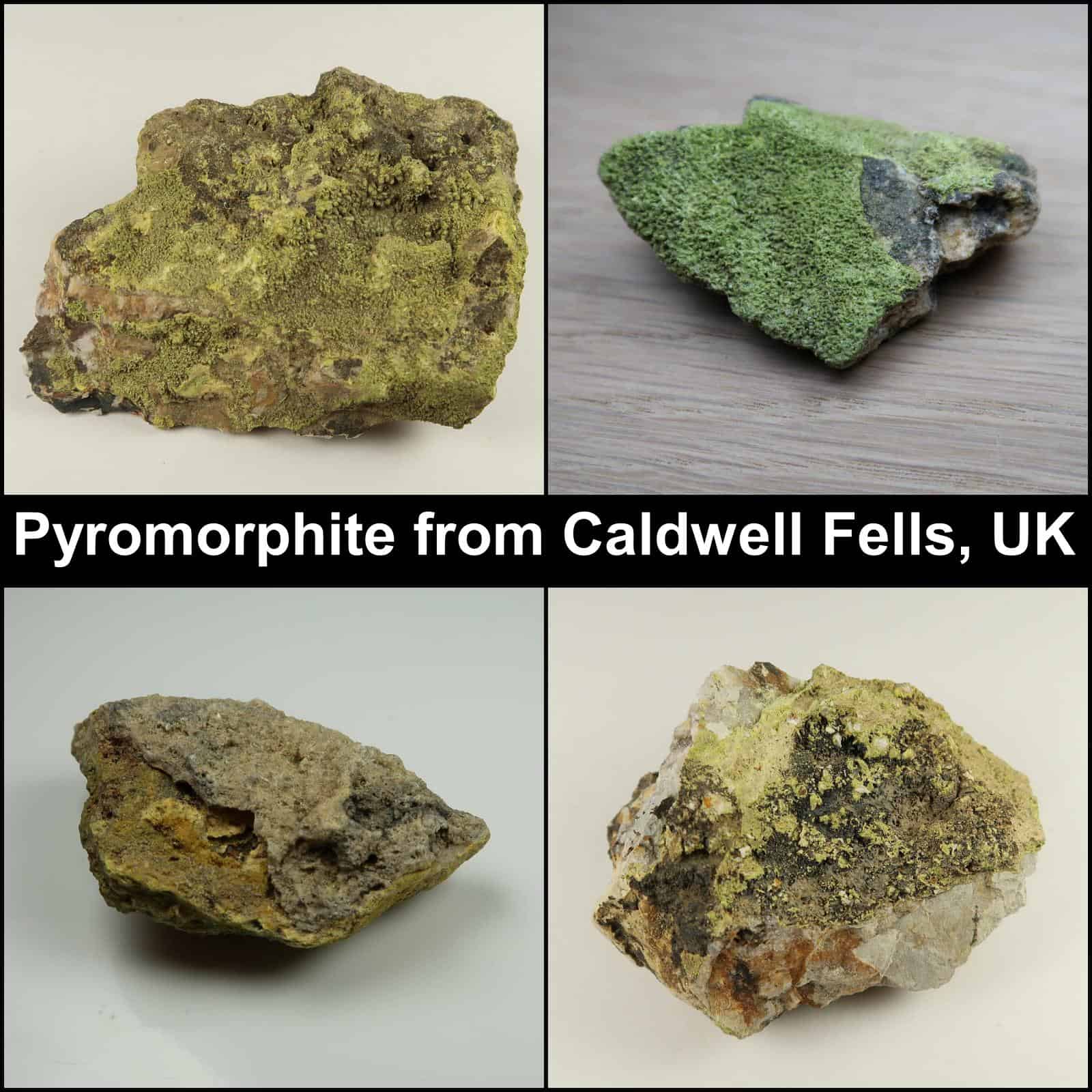 pyromorphite specimens