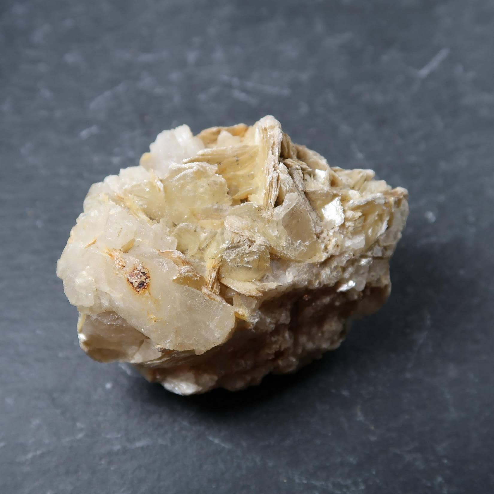 Quartz and Mica mineral specimen - Buy Quartz in Mica - UK Minerals