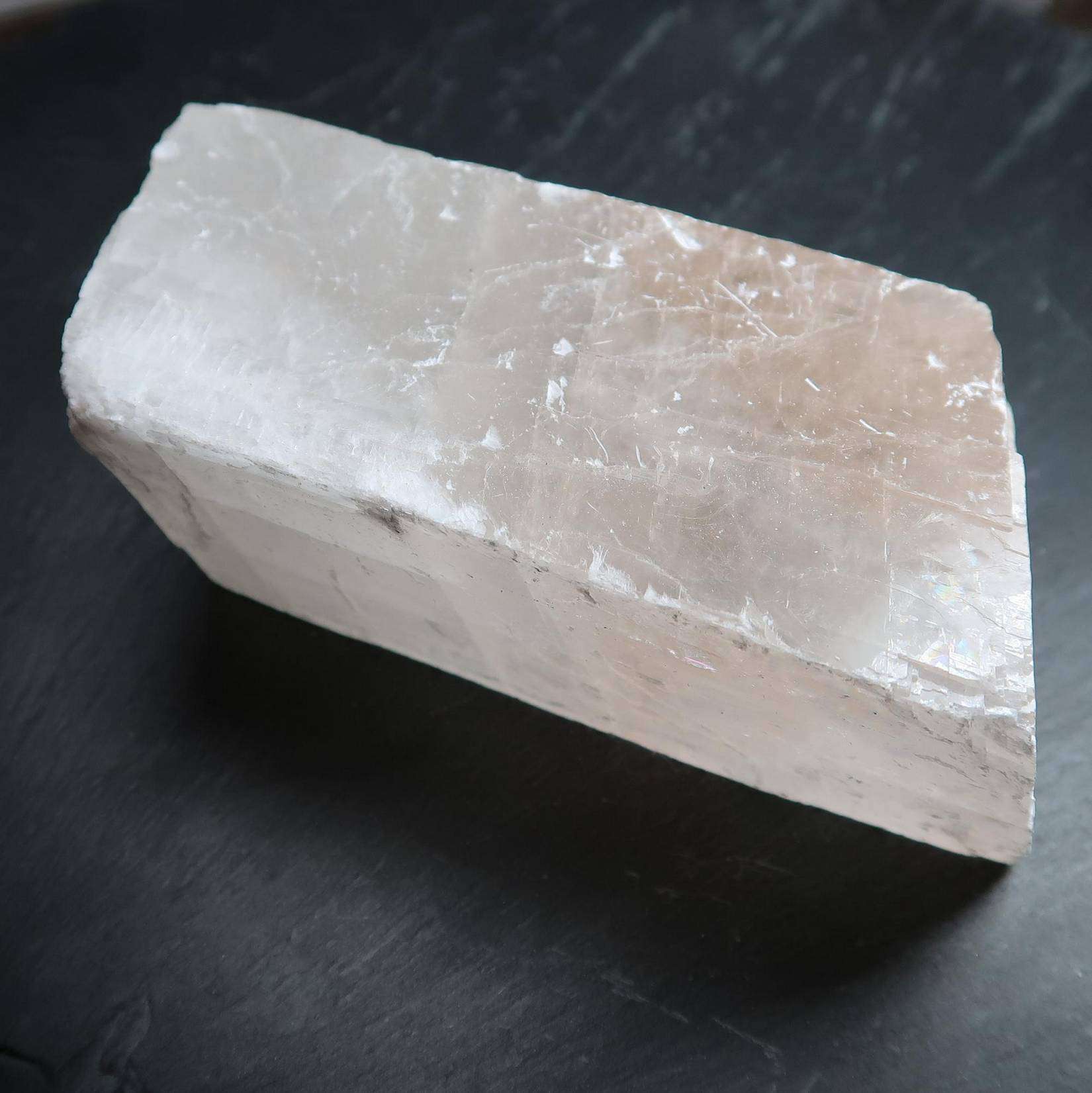 White Calcite Rhomb Specimens - Buy Calcite Minerals Online UK