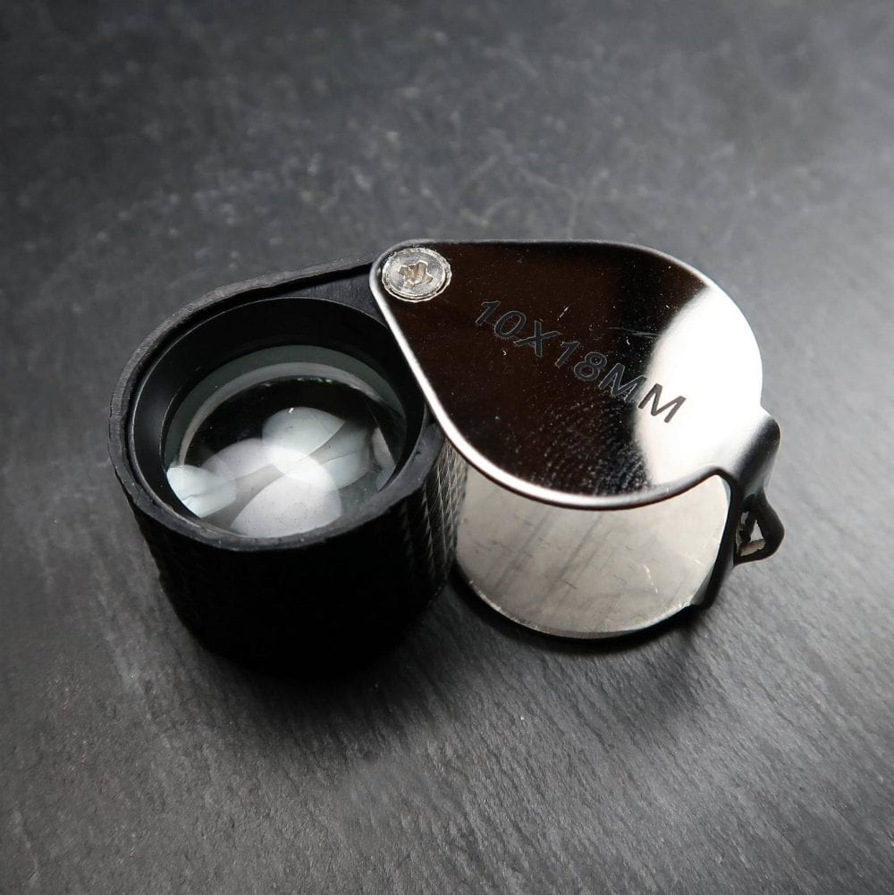Single Lens Magnifying Loupe x10 - Jewellery Making Tools UK