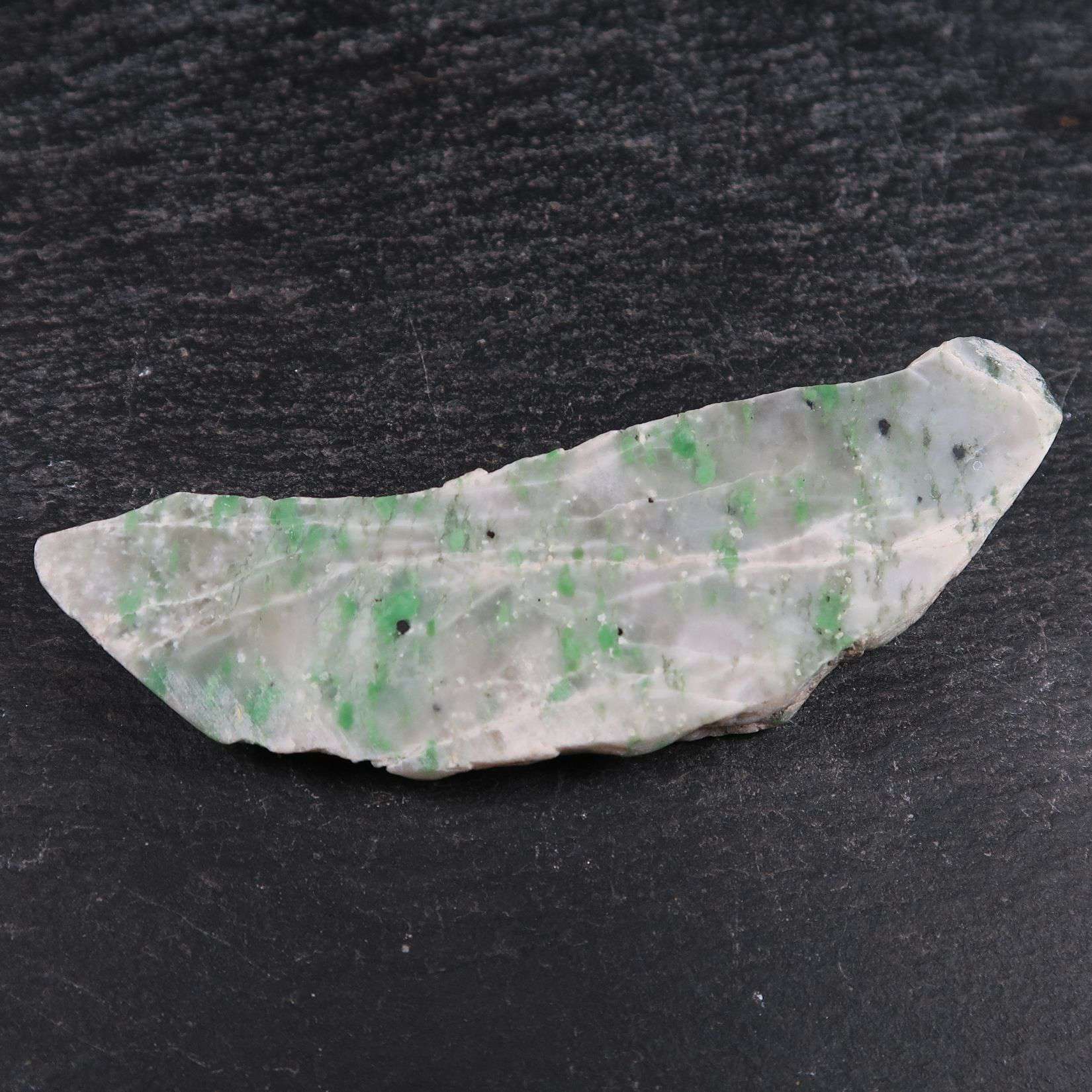 Jadeite - polished slices - Albion Fire and Ice