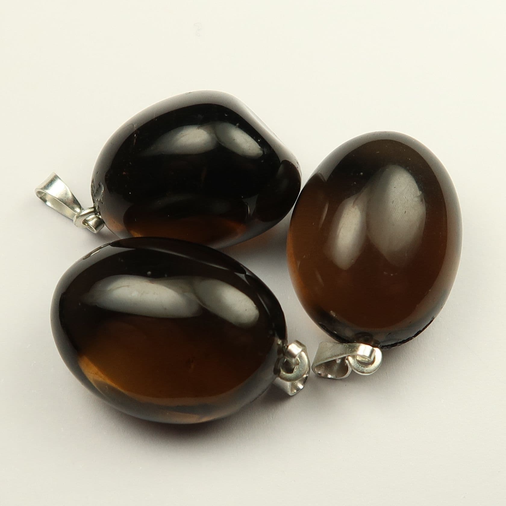 Smoky Quartz pendants for jewellery making | Jewellers Supplies UK