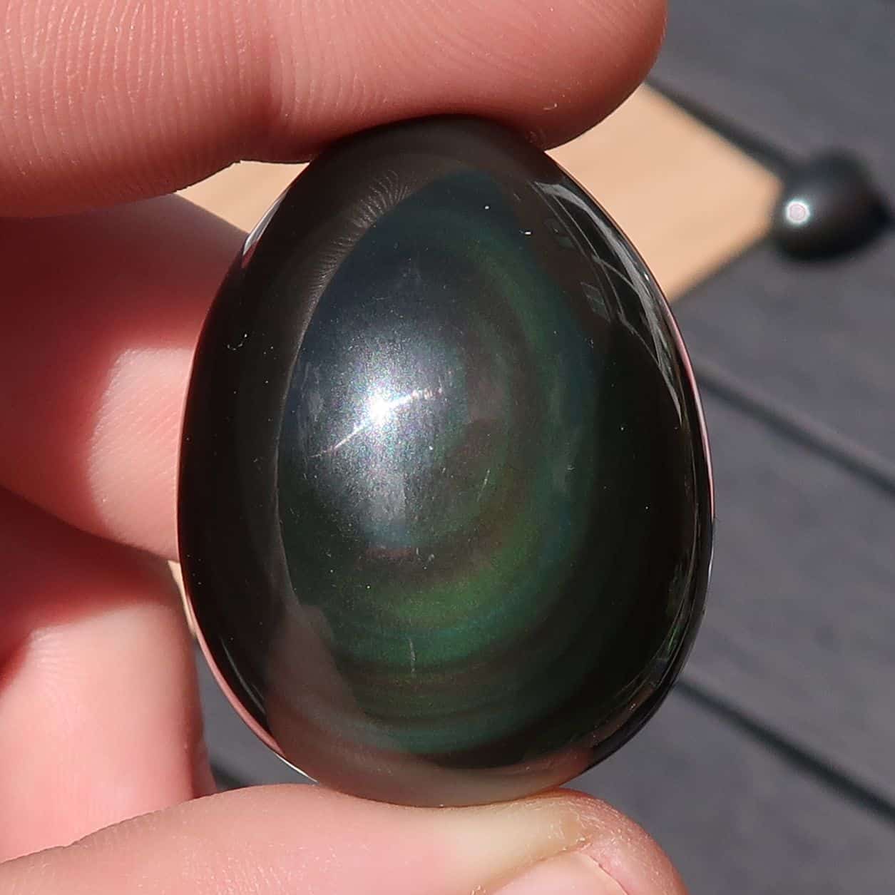 Rainbow Obsidian egg carvings | Buy Obsidian Eggs Online UK
