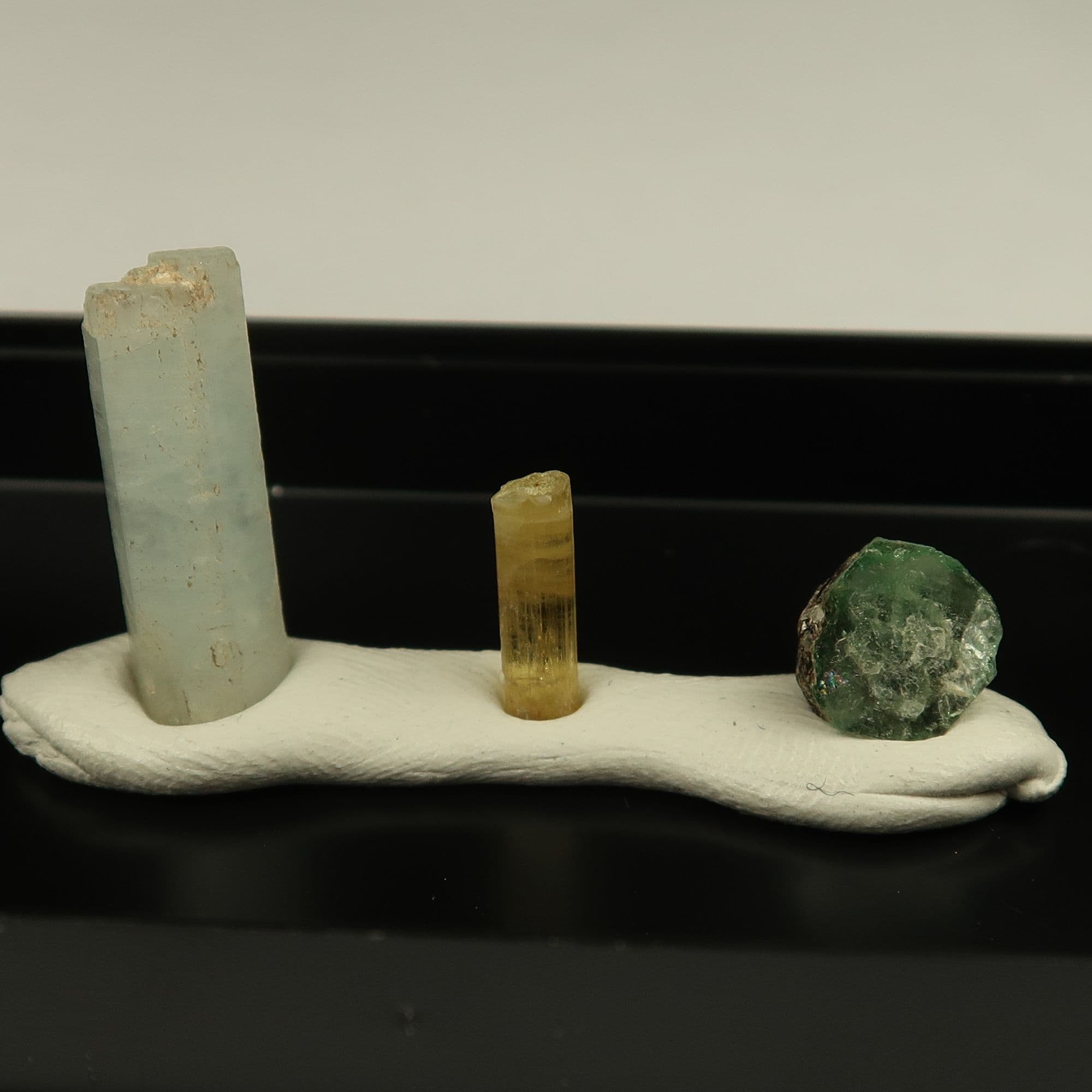 Beryl crystal sets | Aquamarine, Emerald, Heliodor | UK Shop