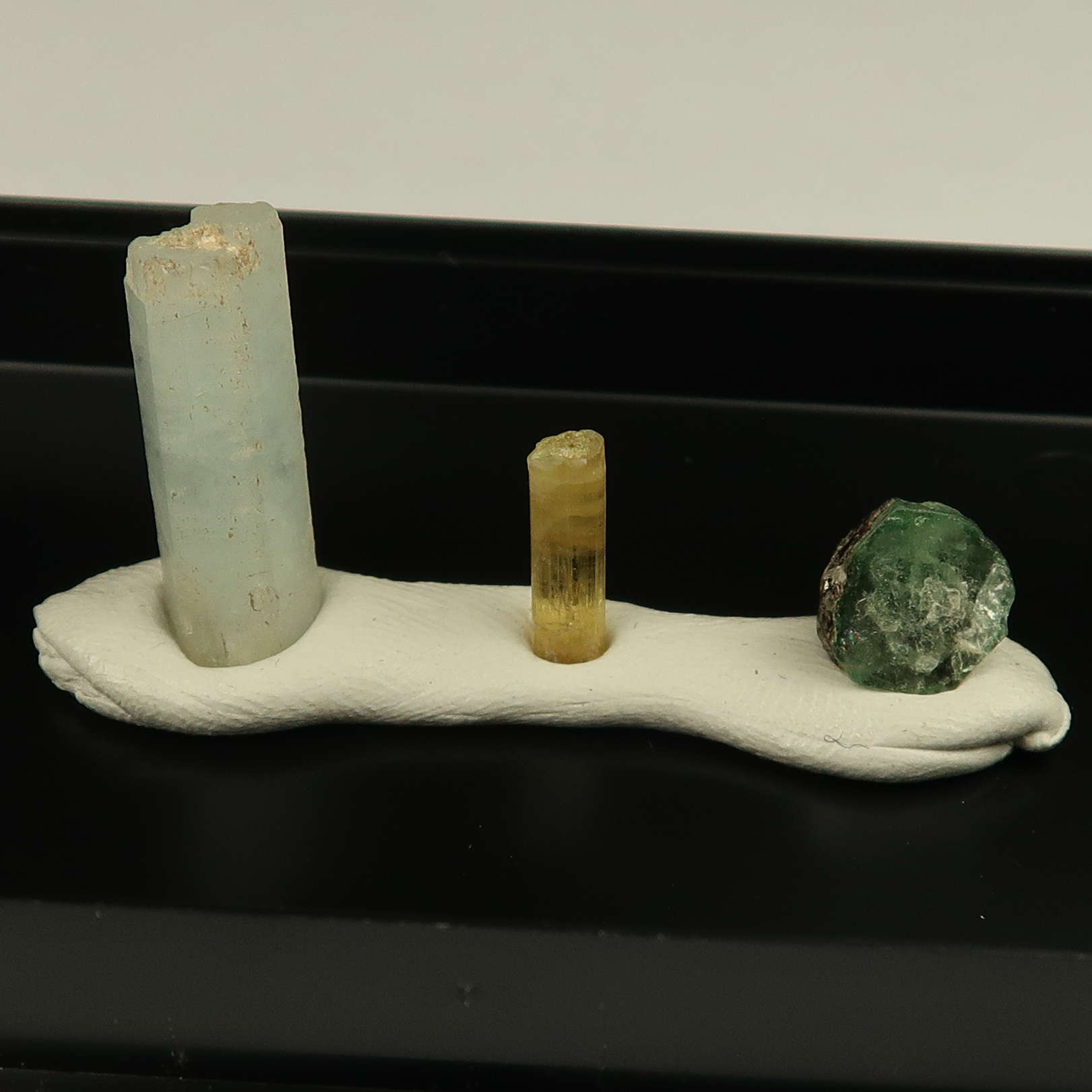 Beryl crystal sets | Aquamarine, Emerald, Heliodor | UK Shop