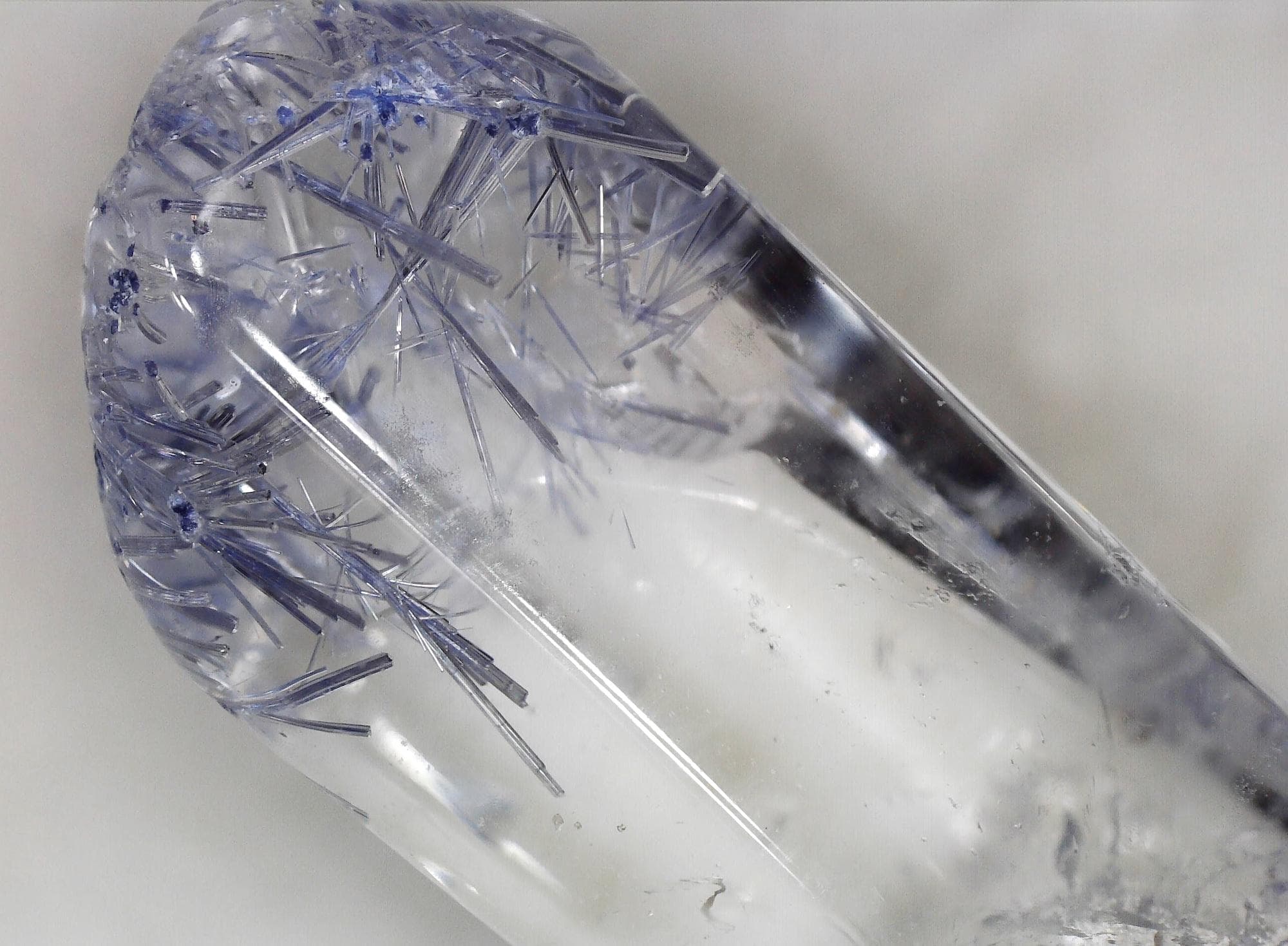 Polished Dumortierite in Quartz | Dumortierite included Quartz