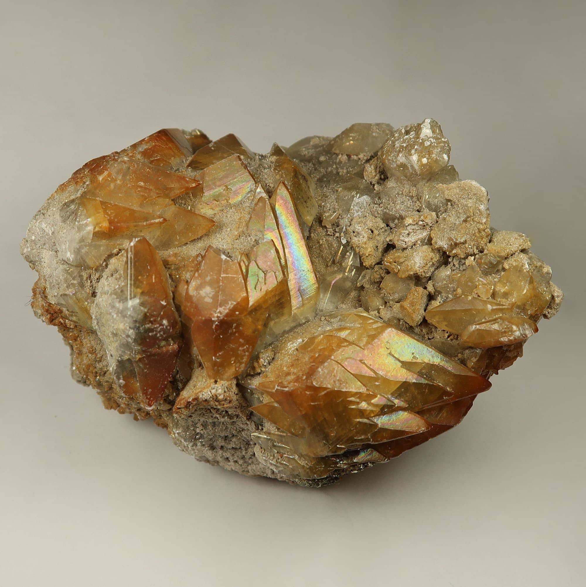 Iridescent Calcite display pieces | Buy Calcite specimens UK