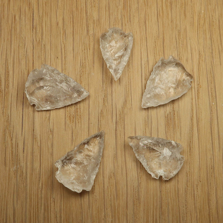 Quartz arrowheads (Rock crystal) - Albion Fire and Ice