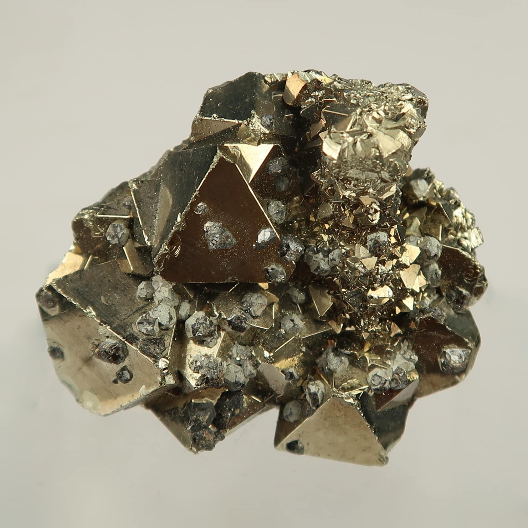 Octahedral Pyrite crystal clusters | Buy Peruvian Pyrite UK
