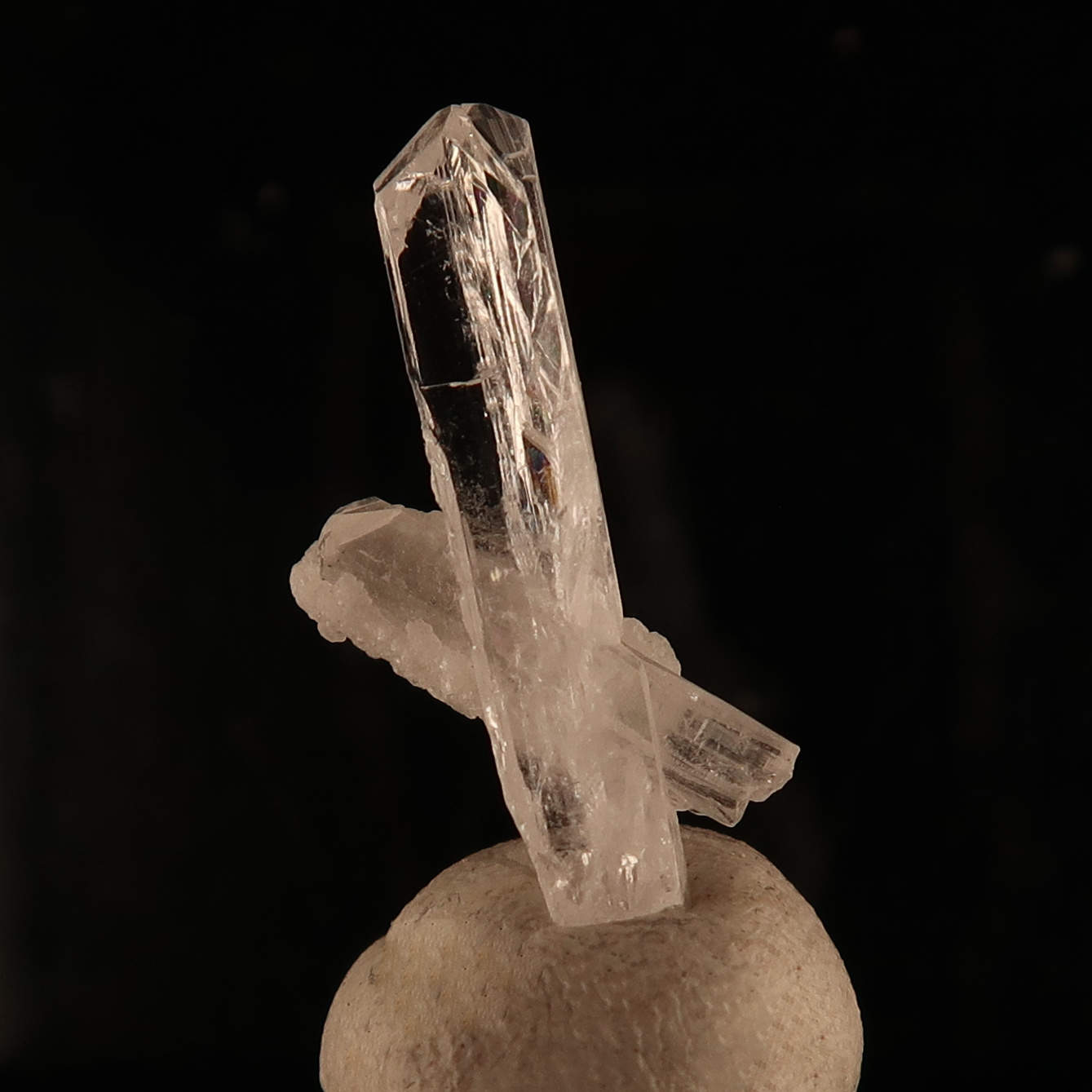 Danburite with Calcite specimens - Albion Fire and Ice