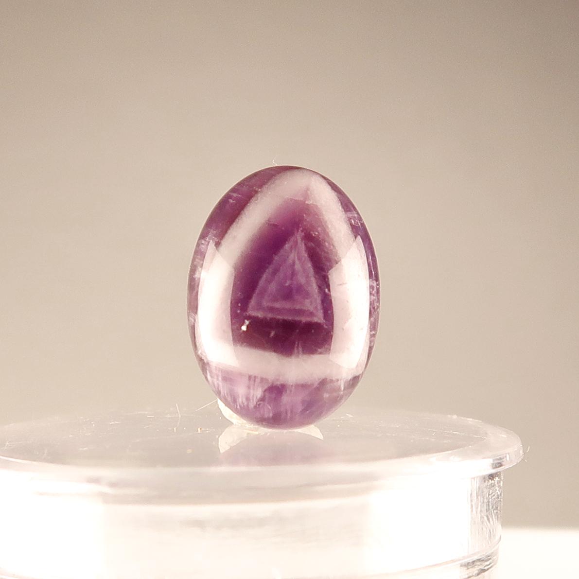 Freeform chevron Amethyst cabochons for jewellery making | UK