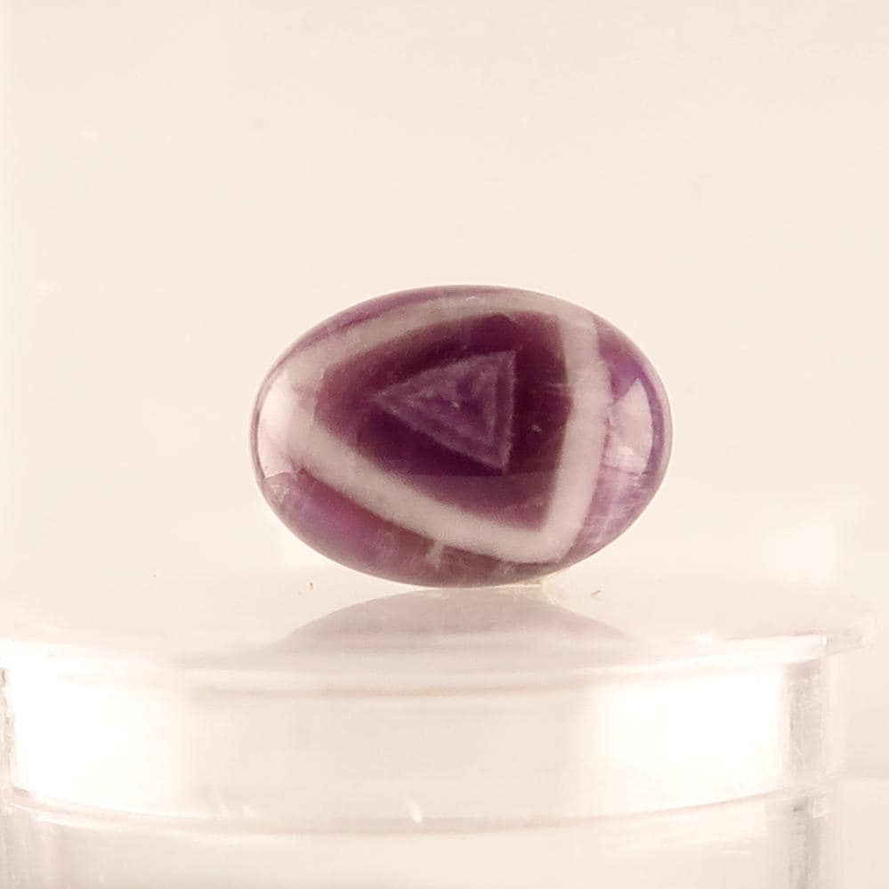 Freeform chevron Amethyst cabochons for jewellery making | UK