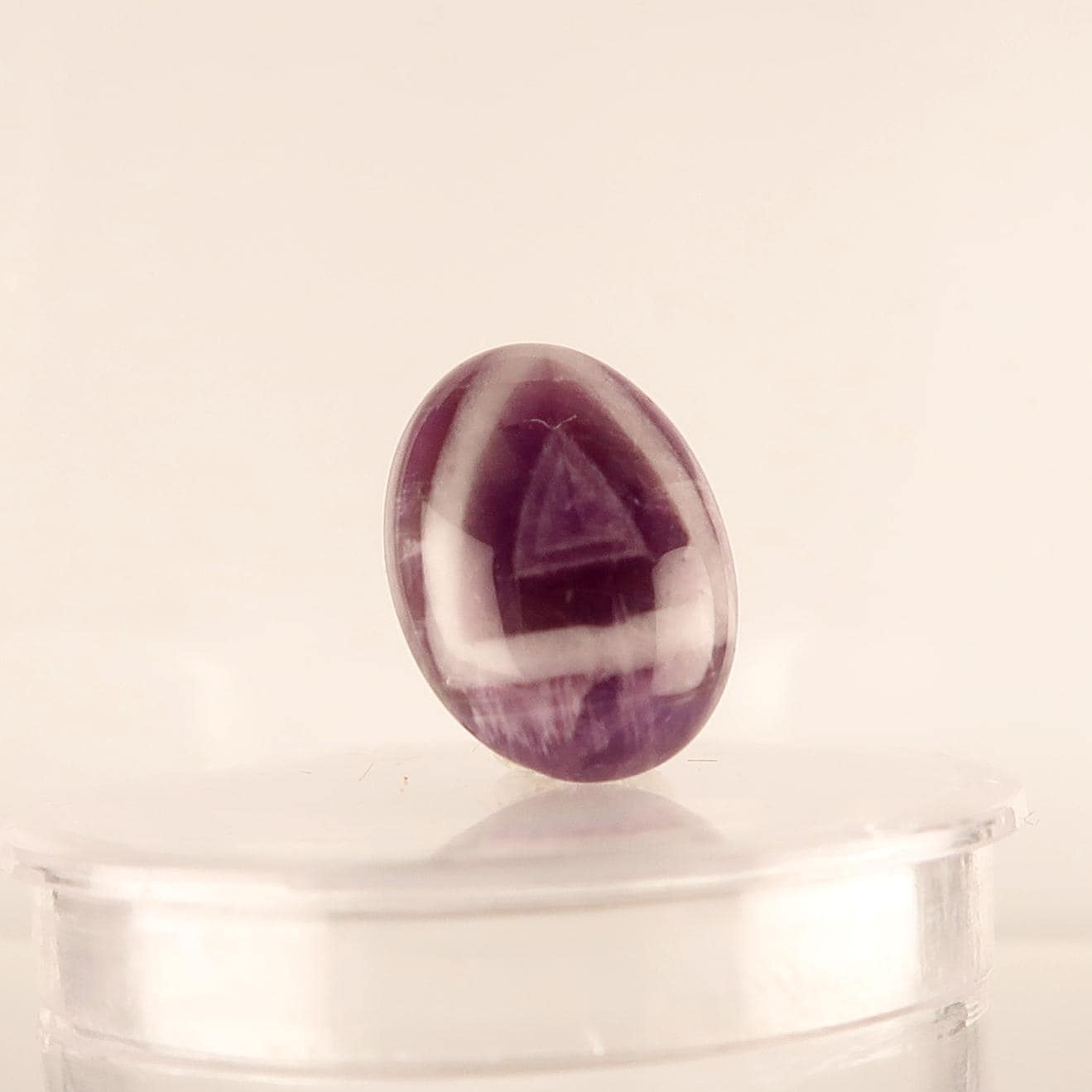 Freeform chevron Amethyst cabochons for jewellery making | UK