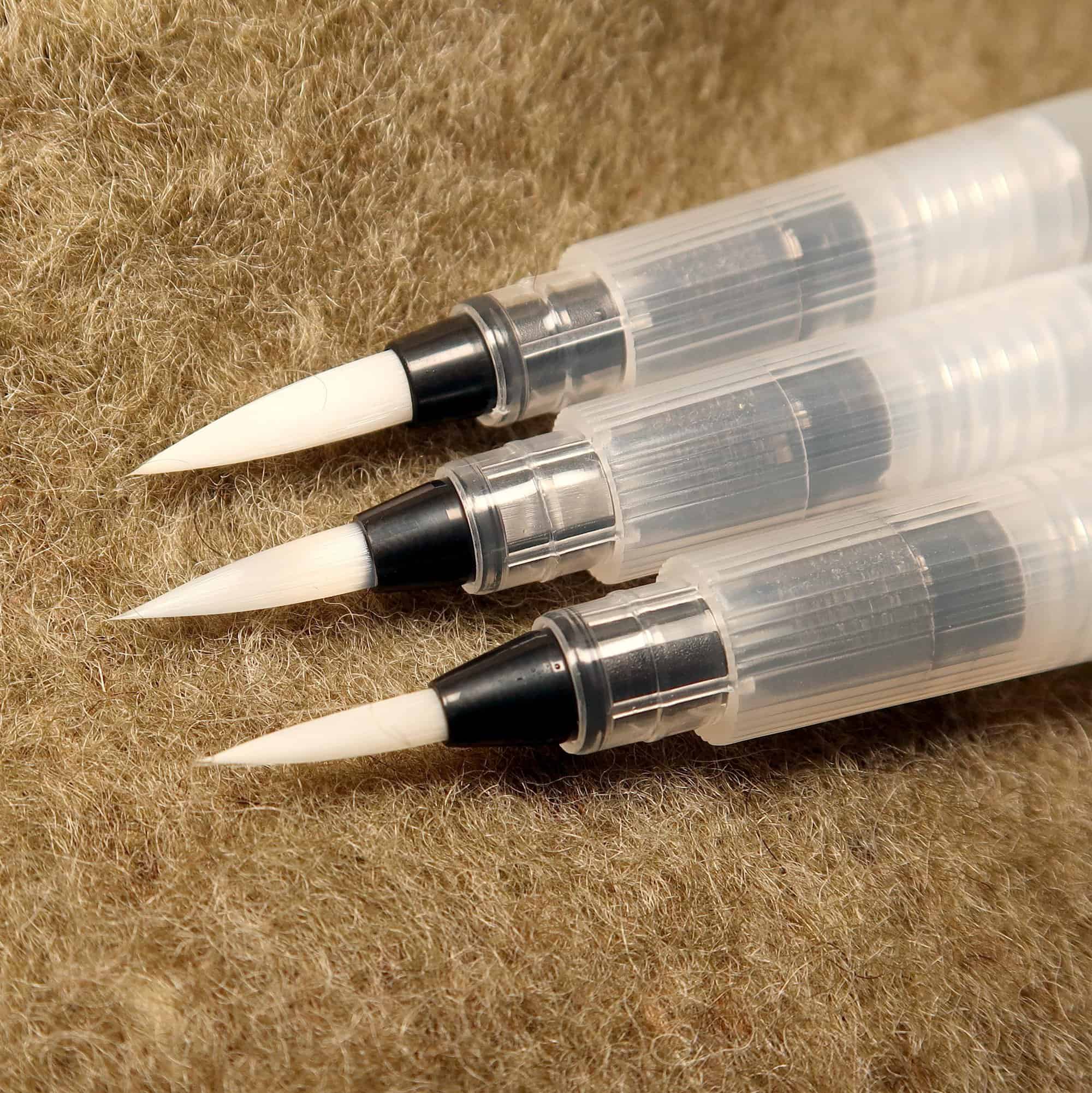 watercolour painting brush pens